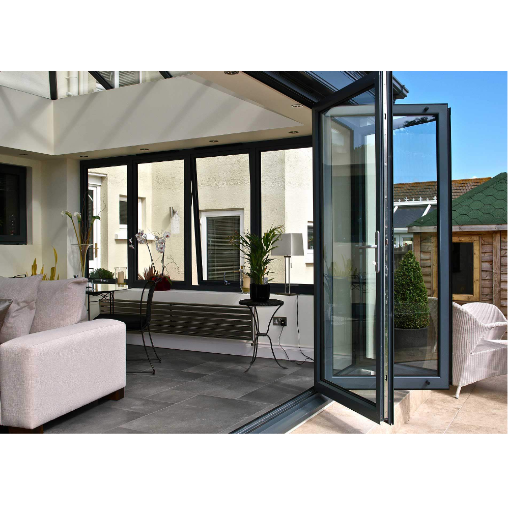 Warren 15foot Bi-Fold Door Exterior Folding Glass Door Accordion Glass ...