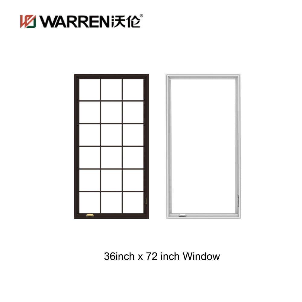 Warren 36x72 window NFRC Certificate thermal insulation aluminum casem ...
